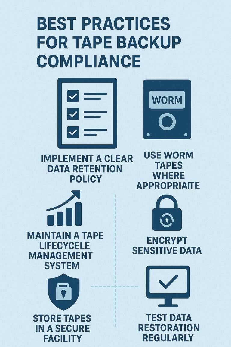 Tape Backup for Data Retention Compliance | 2025 Guide