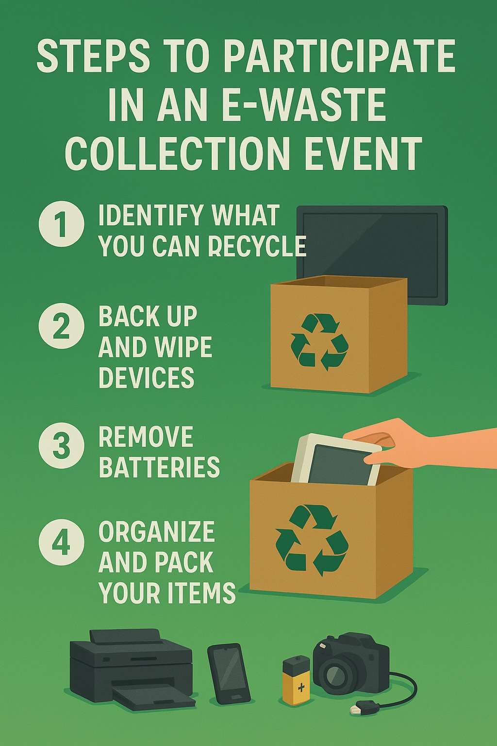 E-Waste Collection Events Near You Explained